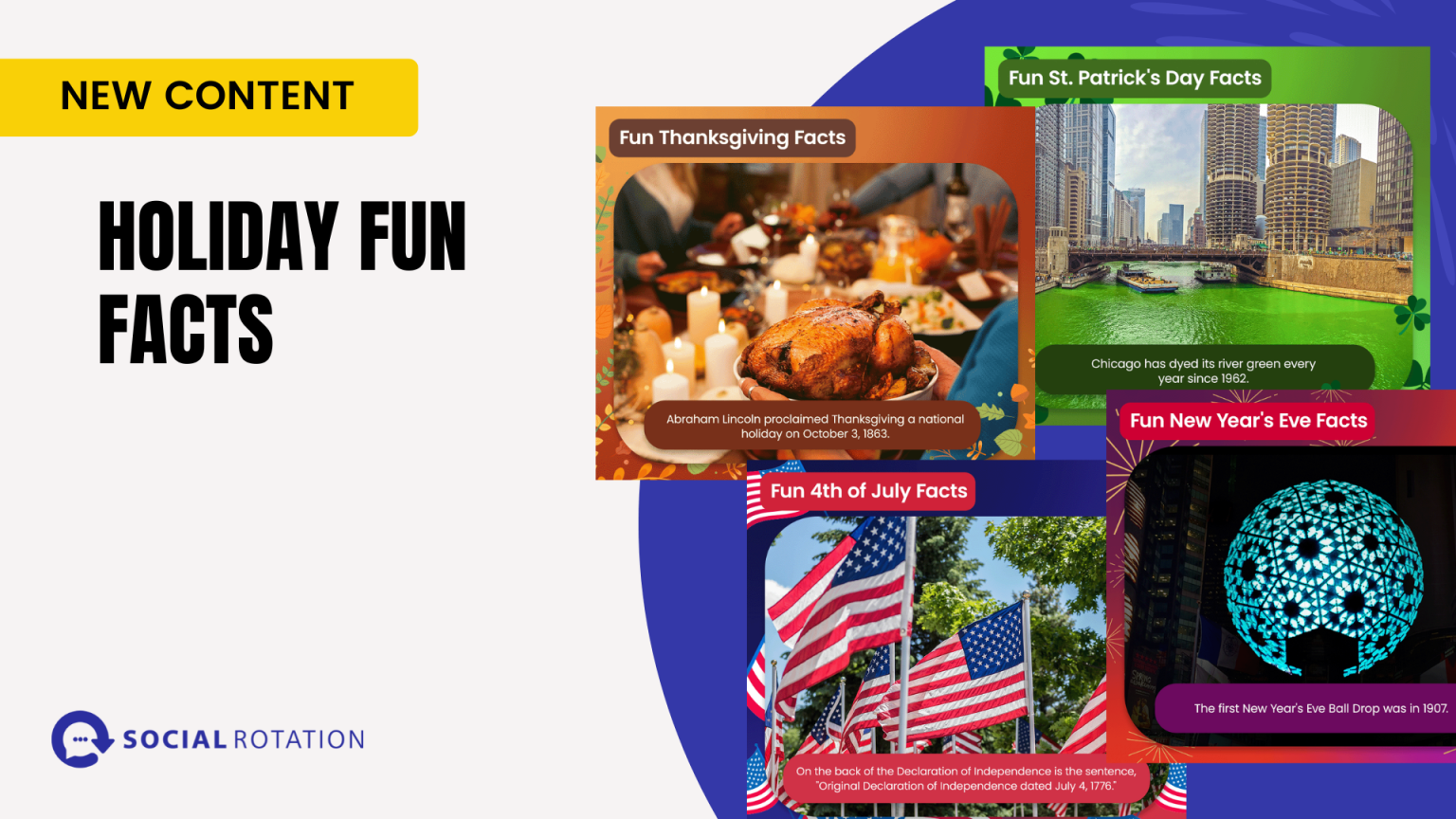 [New Content] Holiday Fun Facts - Social Rotation