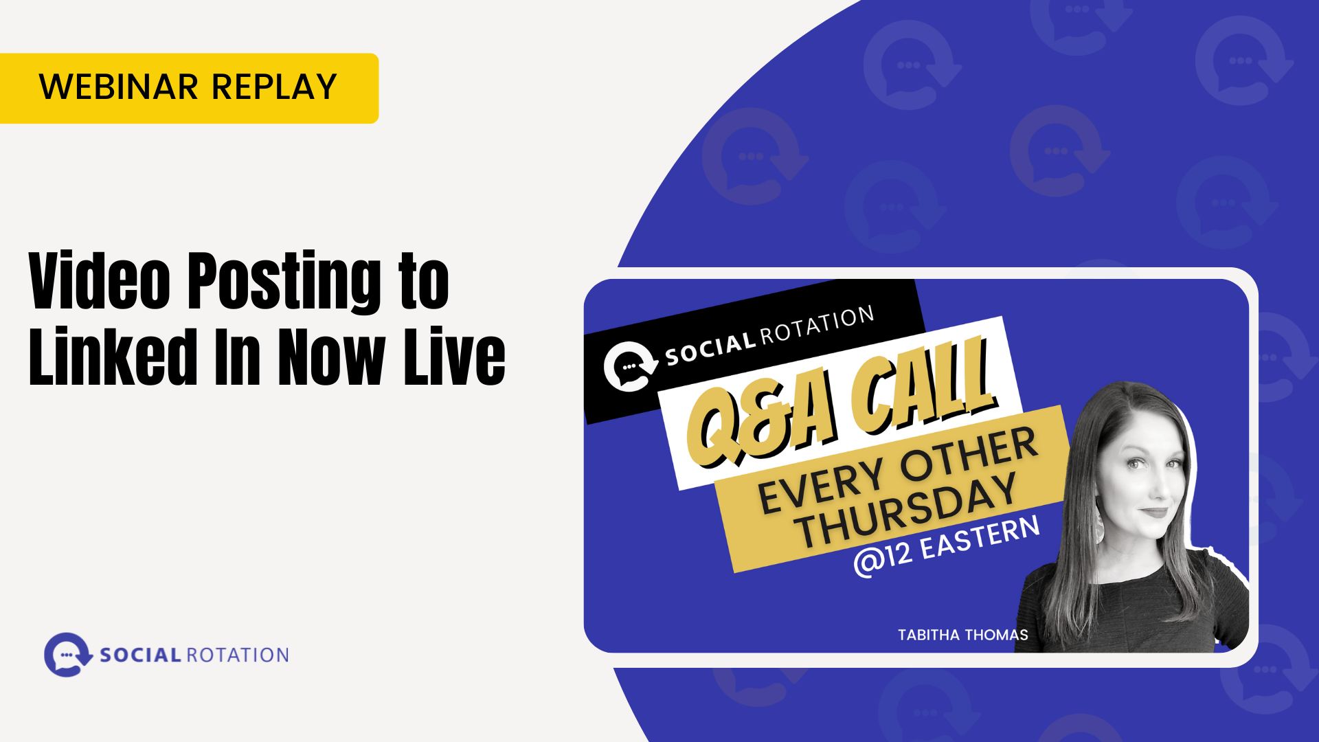 [Replay January 26, 2023] Video Posting to LinkedIn Now Live - Social ...